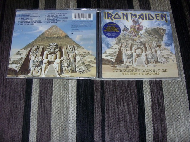 Iron Maiden – Somewhere Back In Time CD EMI EU 2008.