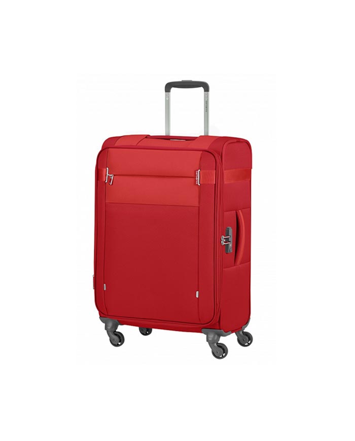 KOFER CITYBEAT-SPINNER 66/24 EXP RED TROLLEY Samsonite