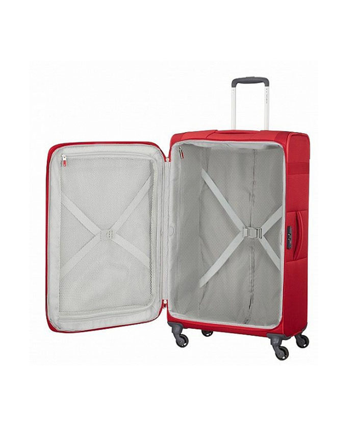 KOFER CITYBEAT-SPINNER 78/29 EXP RED TROLLEY Samsonite