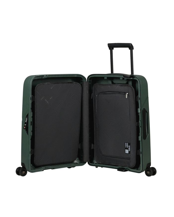 KOFER MAGNUM ECO-SPINNER 55/20 FOREST GREEN TROLLEY Samsonite