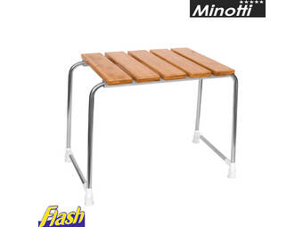 Stolica za tuš kabinu od bambusa - Minotti - MIS-05