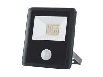 Reflektor LED SMD 20W crni sa fiksnim senzorom