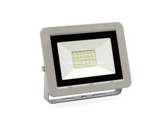 Reflektor LED SMD 20W 6000K slim sivi