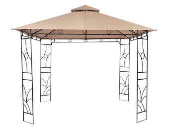 Tenda Gazebo Paviljon Sa Metalnom Konstrukcijom 3 x 3 m