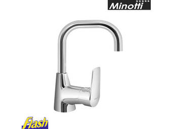 Jednoručna slavina za lavabo (2 cevi) labud - Minotti Prima - 4120