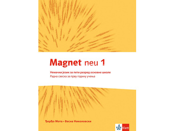 KLETT Nemački jezik 5, Magnet neu 1, radna sveska za peti razred