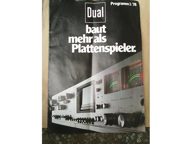 KATALOG DUAL PROGRAM 1978