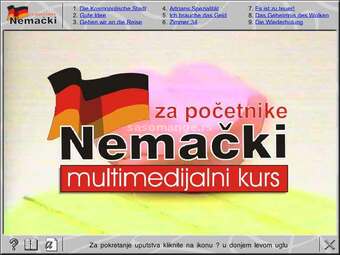 Multimedijalni kurs - Nemački Za Početnike