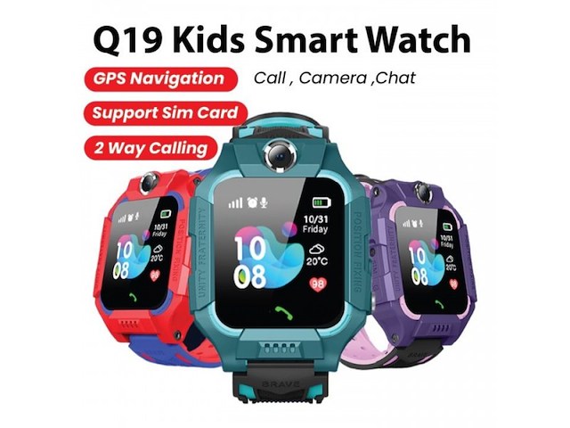 Q19 Deciji Smart Watch 2G, LBS Location Sim Kartica