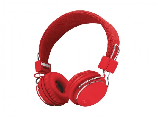 Slušalice TRUST Ziva žične/3.5mm/crvena