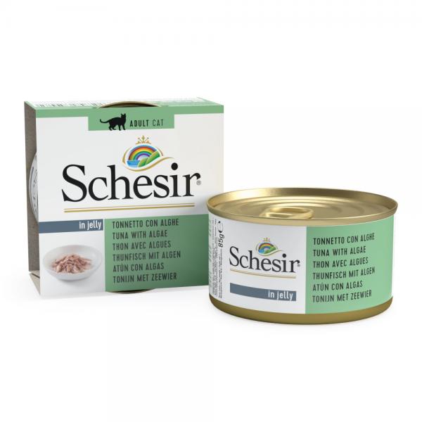 Schesir Cat Adult Tunjevina & Alge konzerva 85g