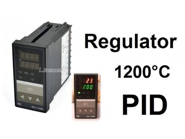 PID Termoregulator 1200°C - relej - 220V - Japan
