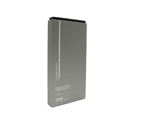 Power Bank REMAX RELAN 10000mAh sivi