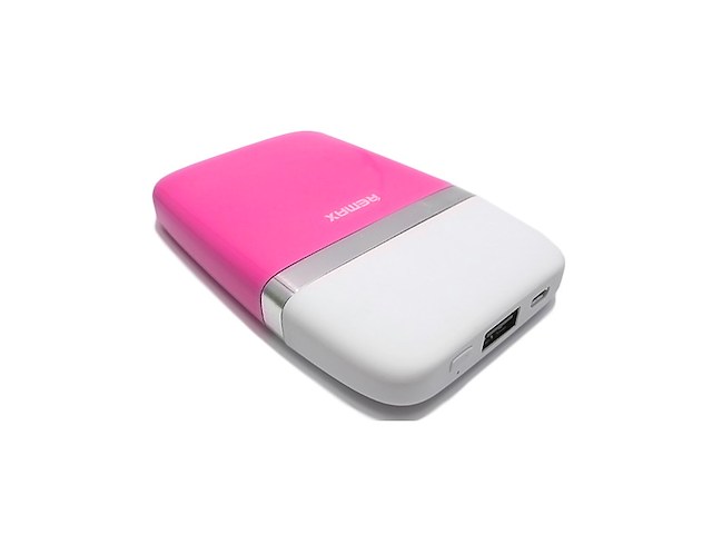 Power Bank REMAX RPP-16 6000mAh belo-roze