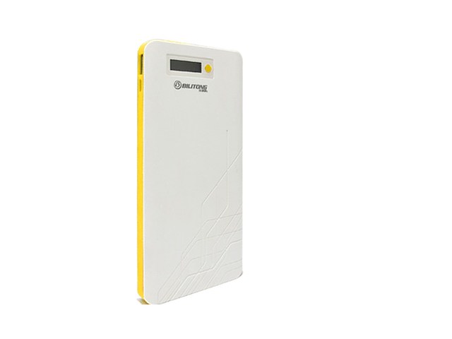 Power Bank BILITONG Y081 8000mAh belo-narandzasti LED