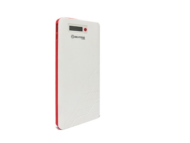 Power Bank BILITONG Y081 8000mAh belo-crveni LED