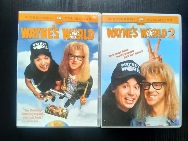 Vejnov Svet ( Wayne`s World ) 1. + 2. deo RETKO!!!