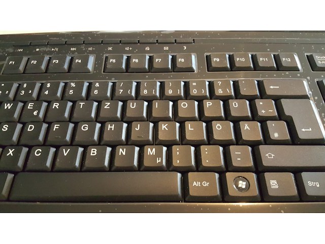 Microsoft SLIM PIANO BLACK Nova USB Tastatur