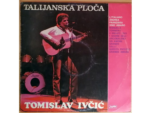 LP TOMISLAV IVČIĆ - Talijanska ploča (`83) 1. press, VG