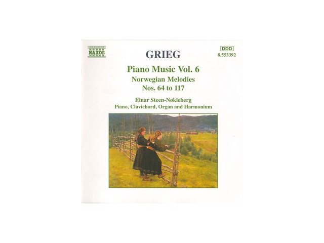 Piano Music Vol. 6, Grieg, Einar Steen-Nøkleberg, CD