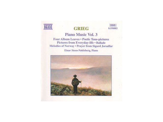 Piano Music Vol. 3, Grieg / Einar Steen-Nøkleberg, CD