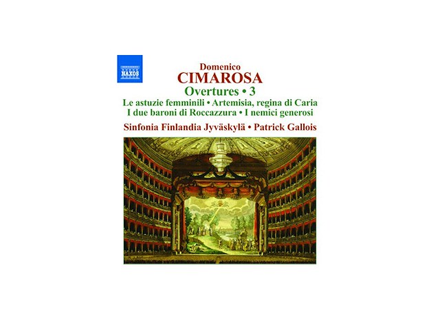 Overtures Vol 3, Sinfonia Finlandia - Cimarosa, CD