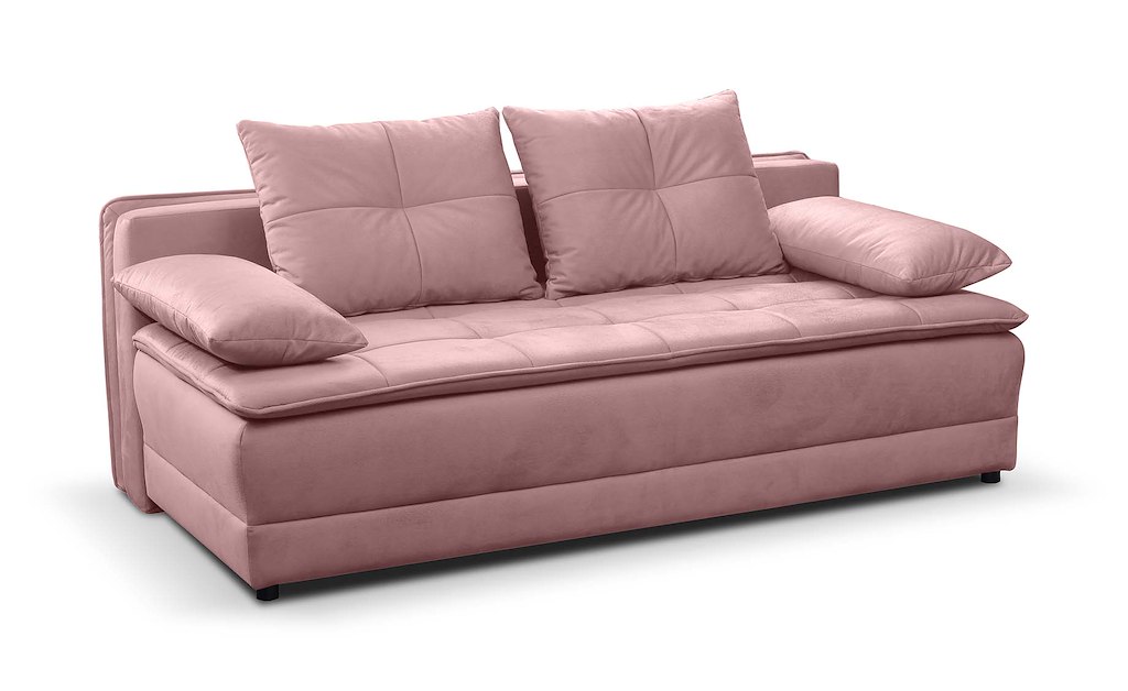 Diori trosed sa ležajem roze 203x106x74/90cm