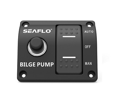SEAFLO Panel prekidač kaljužne pumpe 12/24V