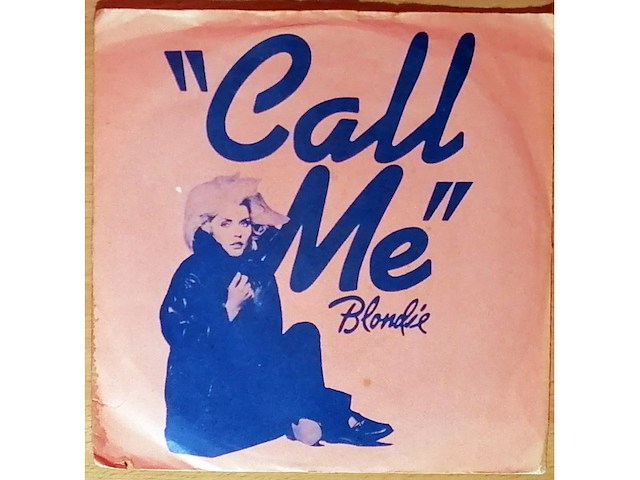 SP BLONDIE - Call me (1980) VG/VG+