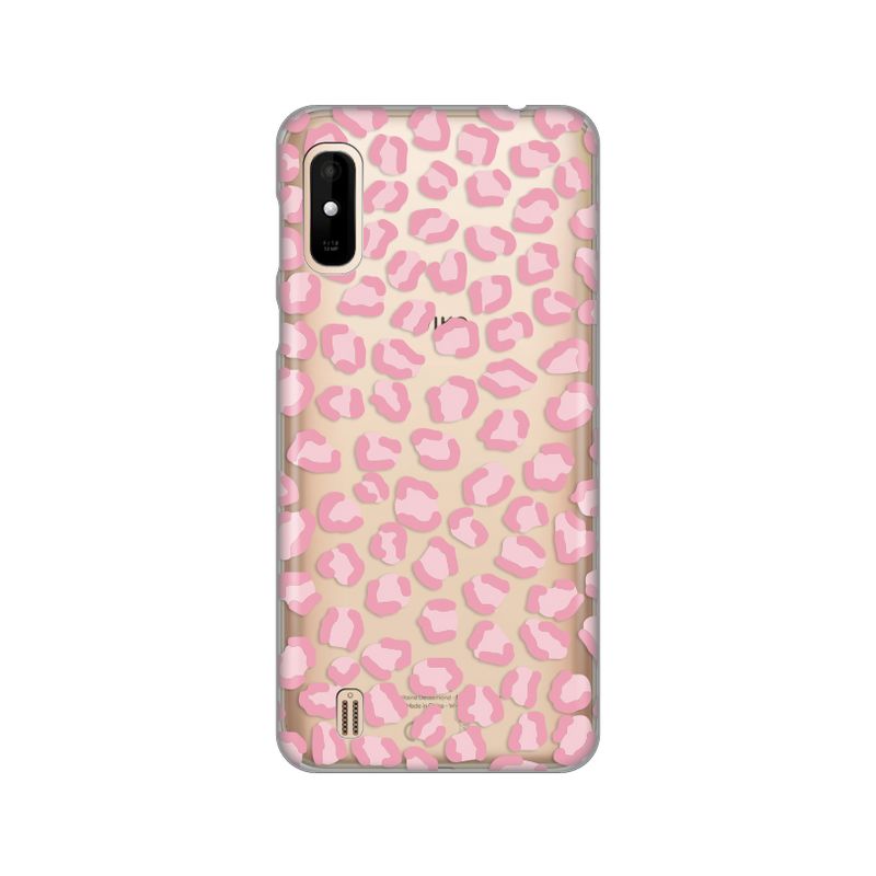 Maskica Silikonska Print Skin za Wiko Y81 Pink Cheetah