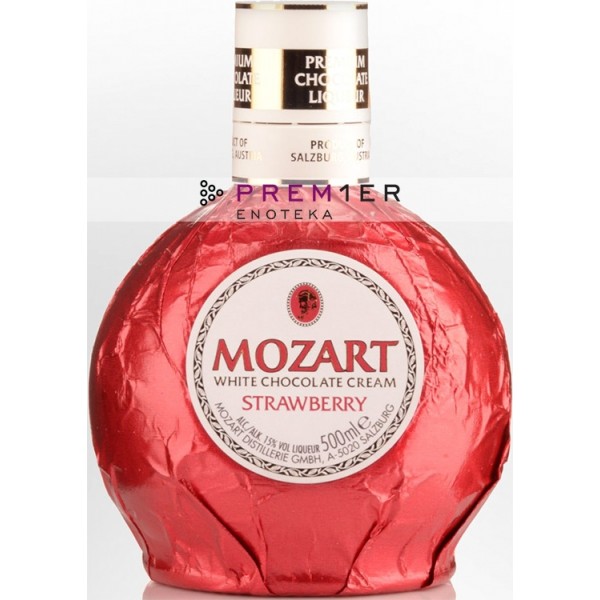Mozart Strawberry & White Chocolate Cream liker 0.50l
