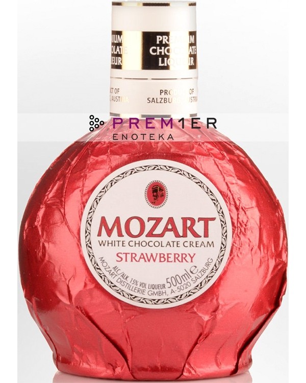 Mozart Strawberry & White Chocolate Cream liker 0.50l