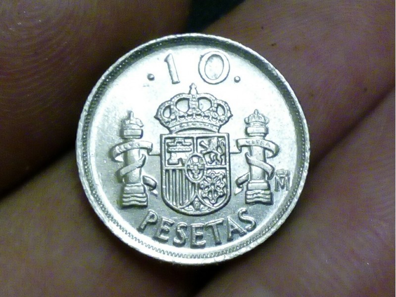 Spanija, 10 pezeta 1992