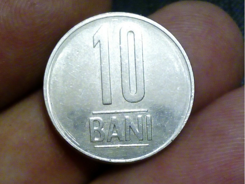 Rumunija, 10 bani 2012