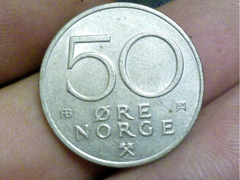 Norveska, 50 ore 1977