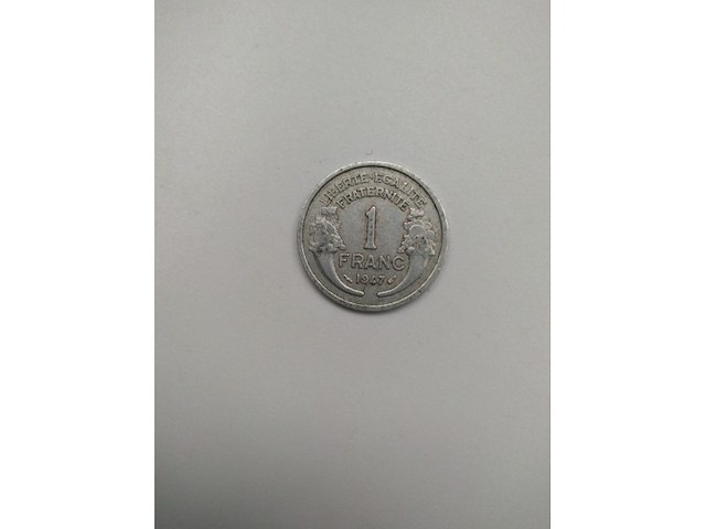 1 franak, Francuska,1947.