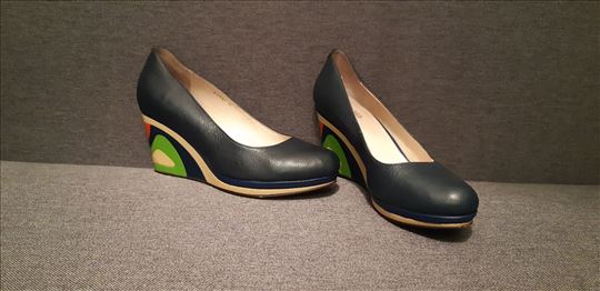 Teget/šarene ženske cipele