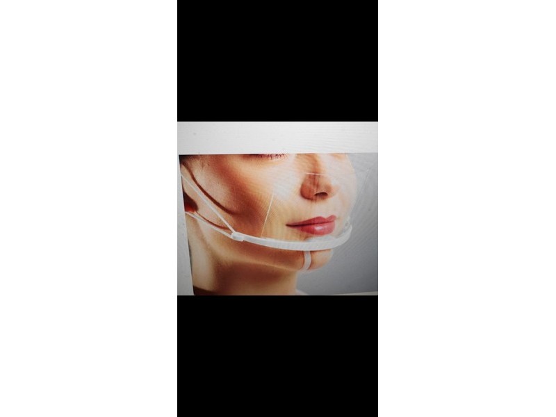 Vizir-Transparentna maska za lice