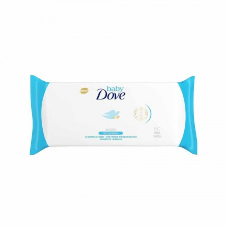 Dove baby vlažne maramice rich 50 pcs ( A029932 )