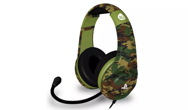 PS4 Camo Edition Stereo Gaming Headset - Woodland ( )