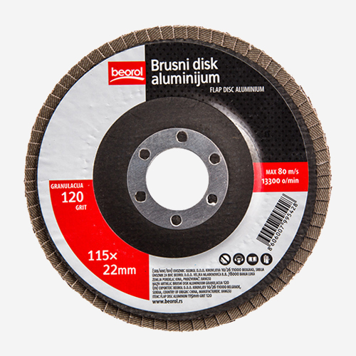 Brusni disk aluminijum granulacija 120