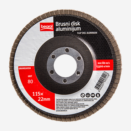 Brusni disk aluminijum granulacija 80