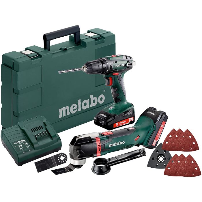 AKUMULATORSKI SET METABO COMBO SET 2.6.1 18 V 2X2,0 AH