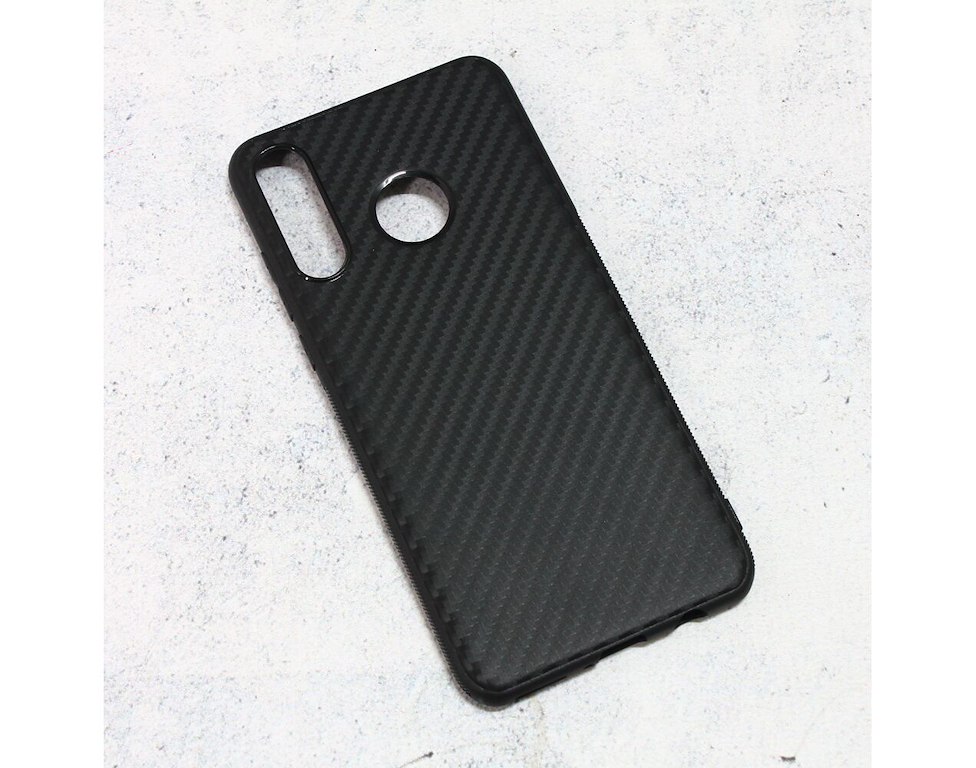 Futrola Carbon fiber - Huawei P30 Lite crna