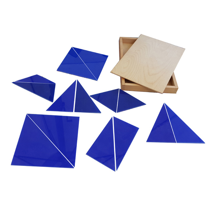 Kutija sa plavim trouglovima 4+