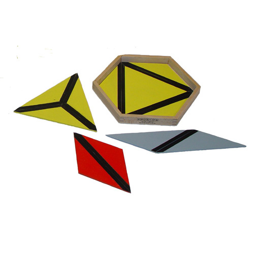 Kutija sa geometrijskim ravnima – šestougao 4+