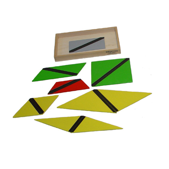 Kutija sa geometrijskim ravnima – pravougaonik 4+