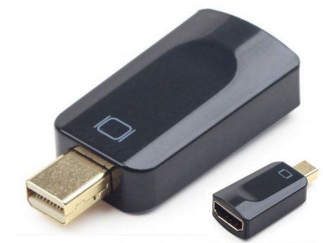 GEMBIRD Mini DisplayPort v.1.2 na HDMI adapter (A-mDPM-HDMIF-01)