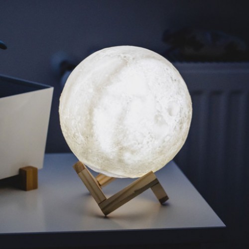 Lampa 3D mesec