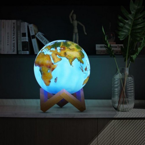 Lampa 3D Zemlja